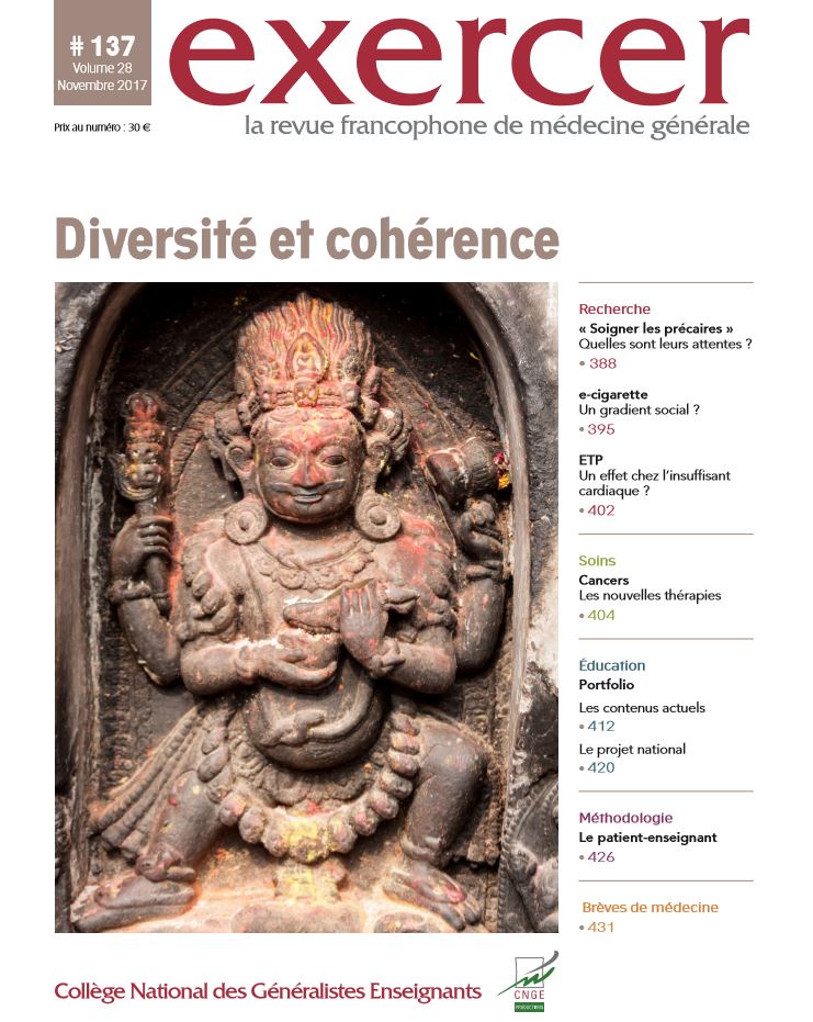 La revue francophone de médecine générale