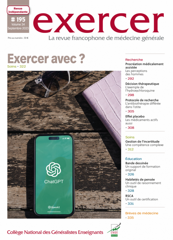 La revue francophone de médecine générale