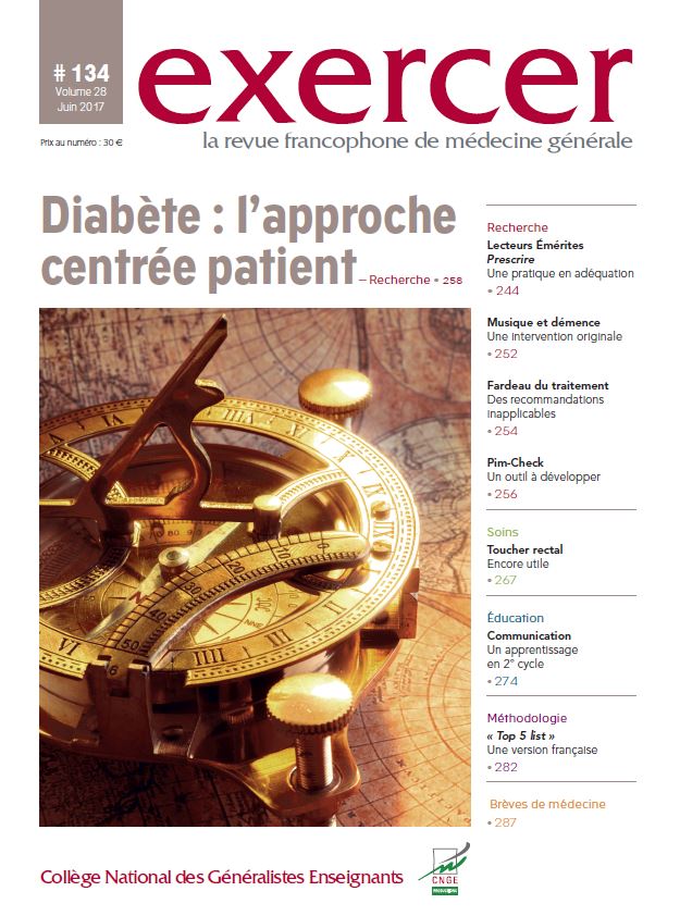 La revue francophone de médecine générale