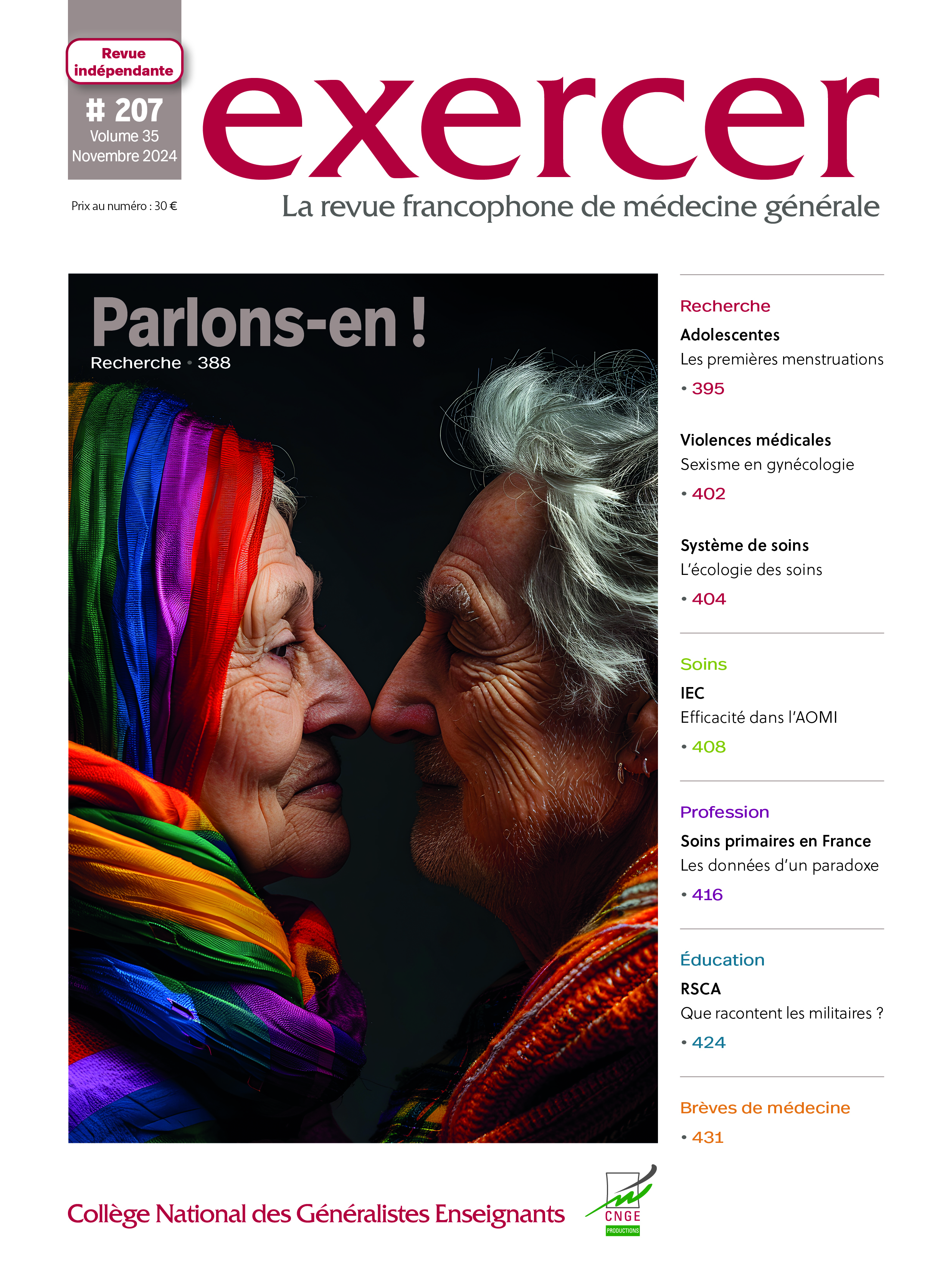 La revue francophone de médecine générale