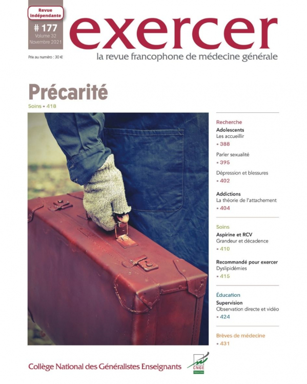 La revue francophone de médecine générale